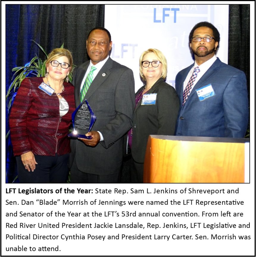 LFT names Senator and Representative of the year | St. Tammany ...